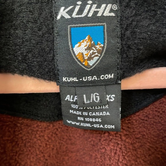 Kuhl | Jackets & Coats | Kuhl Large Mens Brown Leather Patch Long ...